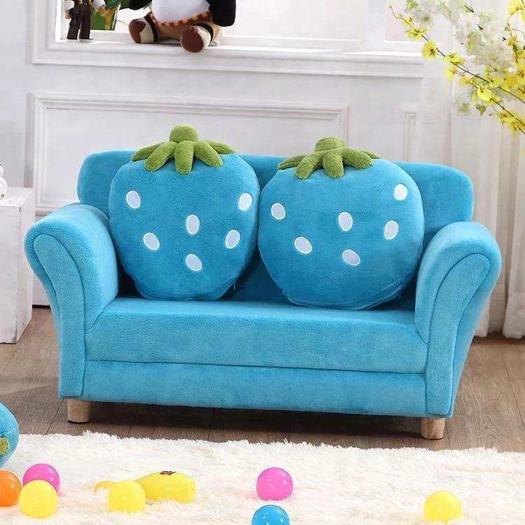 Blue Strawberry Sofa - 2 Seater – interiorinsight.pk